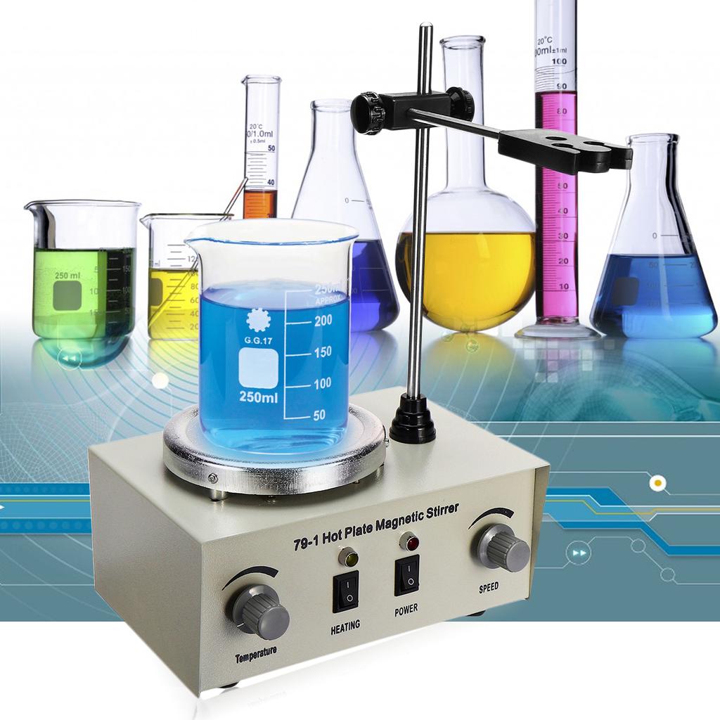 Buy Lab Heating Dual Control Mixer US/AU/EU 79-1 110/220V 250W 1000ml ...
