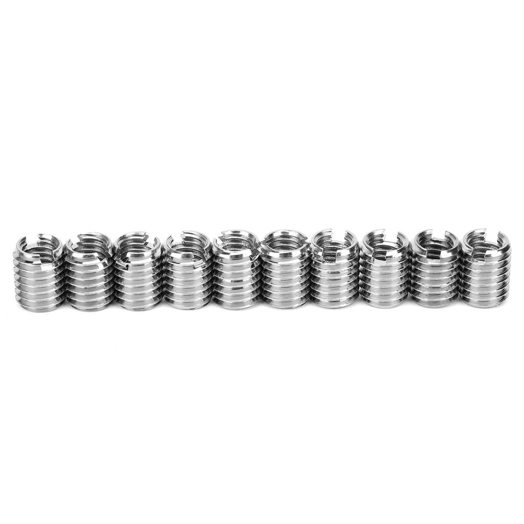10Pcs Thread Inserts Coarse Thread Reducing Nut Repair Tool Male Female ...
