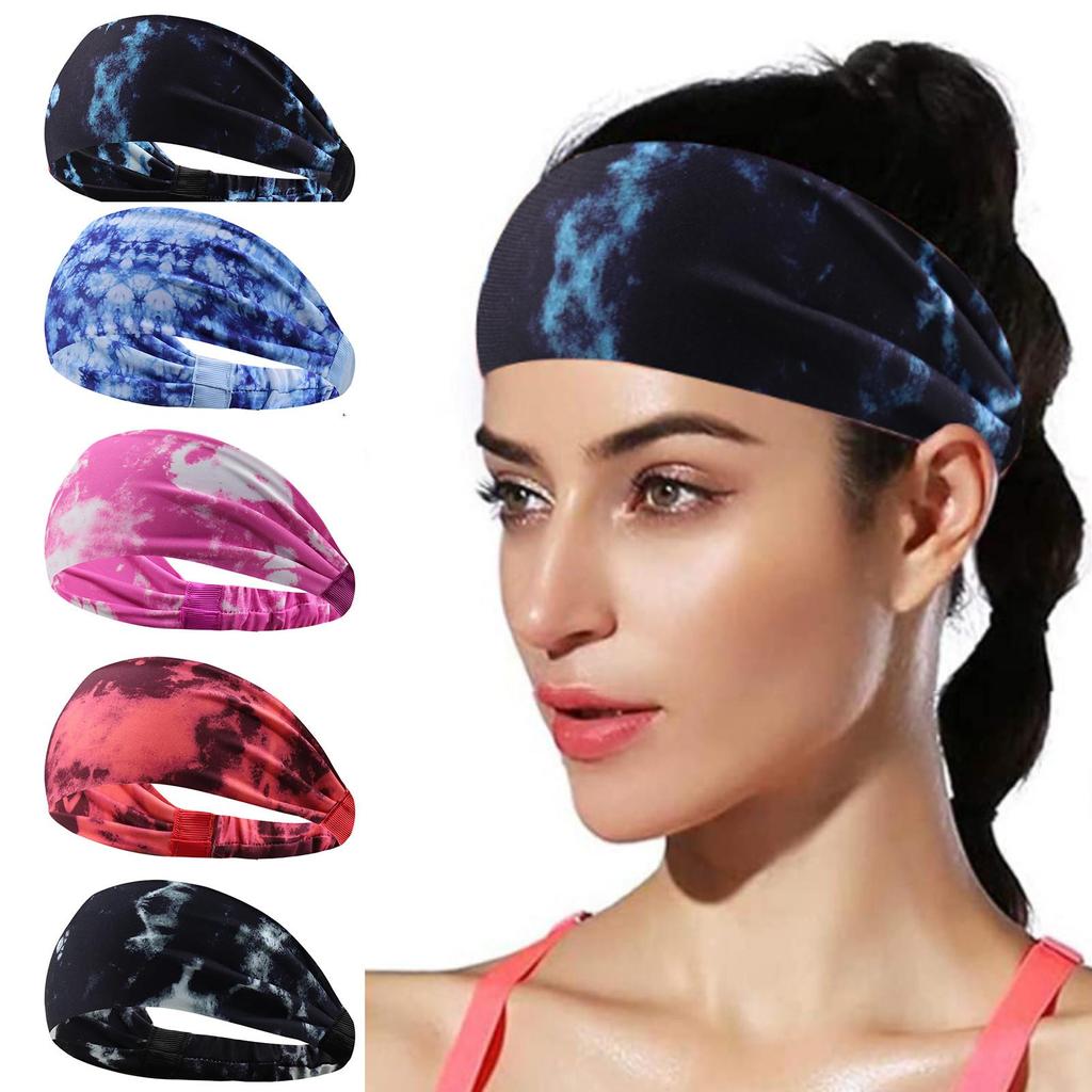 Satın alın Unisex Headbands Soft Elastic Hair Bands Headwraps for ...