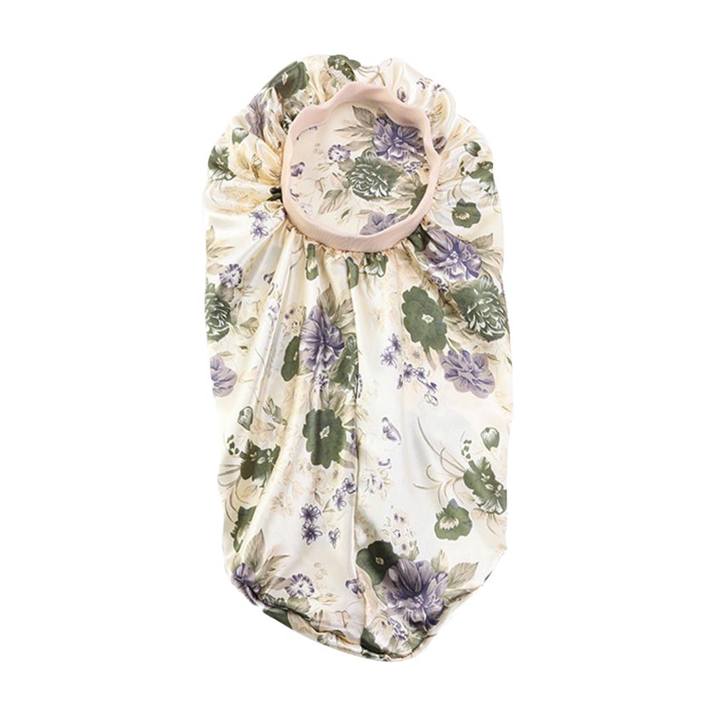 Buy 1pc Sleeping Hat Printing Nightcap Head Protector Head Wrap ...