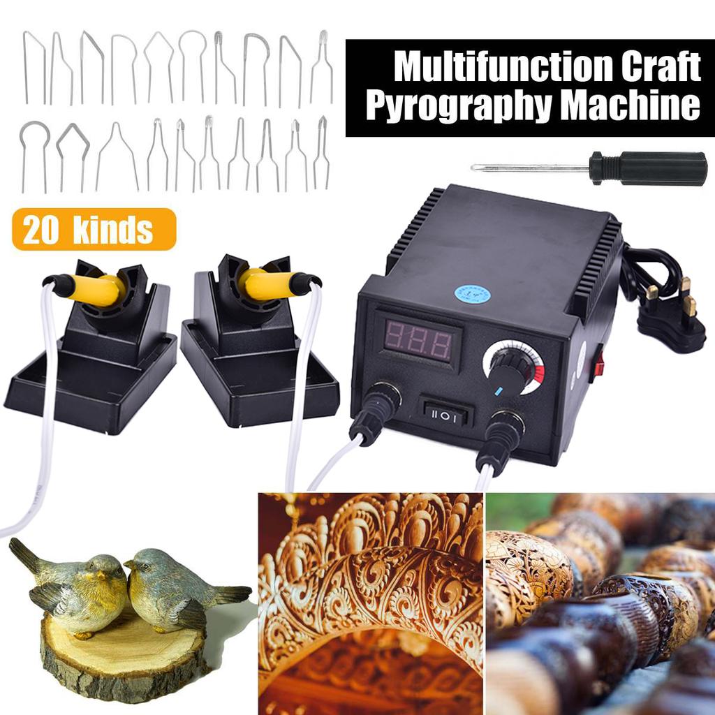 Buy Wood Burner Pyrograph Pen Gourd Wood Crafts Pyrograph Tool Set at ...