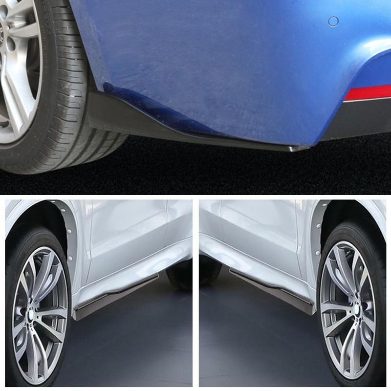 Buy 2X Universal Black Car Side Skirt Rocker Splitters Winglet Wings ...
