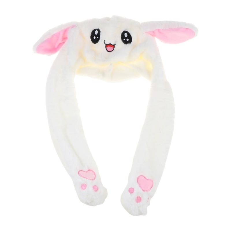 Buy Hot Novelty Magic Rabbit Hat With Moving Ear Plush Toy Gift Kids ...