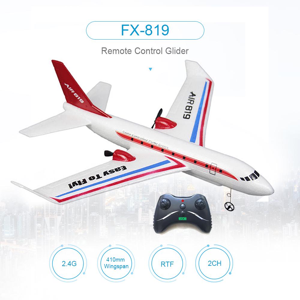Buy FX-819 2.4G 2CH 410mm Wing-span Remote Control Glider Fixed Wing ...