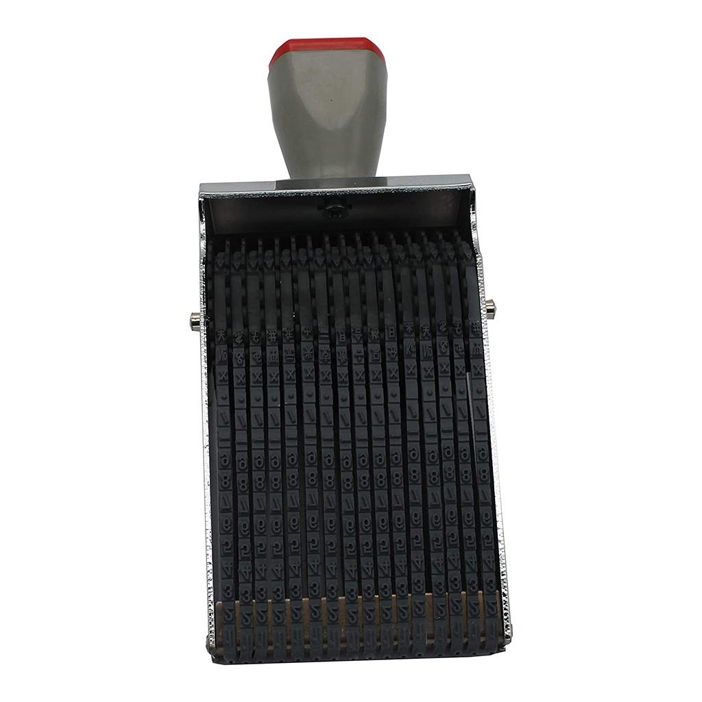 Business 16 Digits Date Roller Stamp Personalized English Alphabet ...