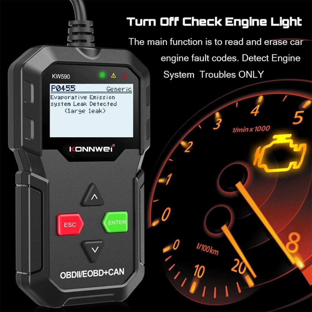 Buy Car Fault Detector OBDII Scanner Automobile Diagnosis Checker On ...