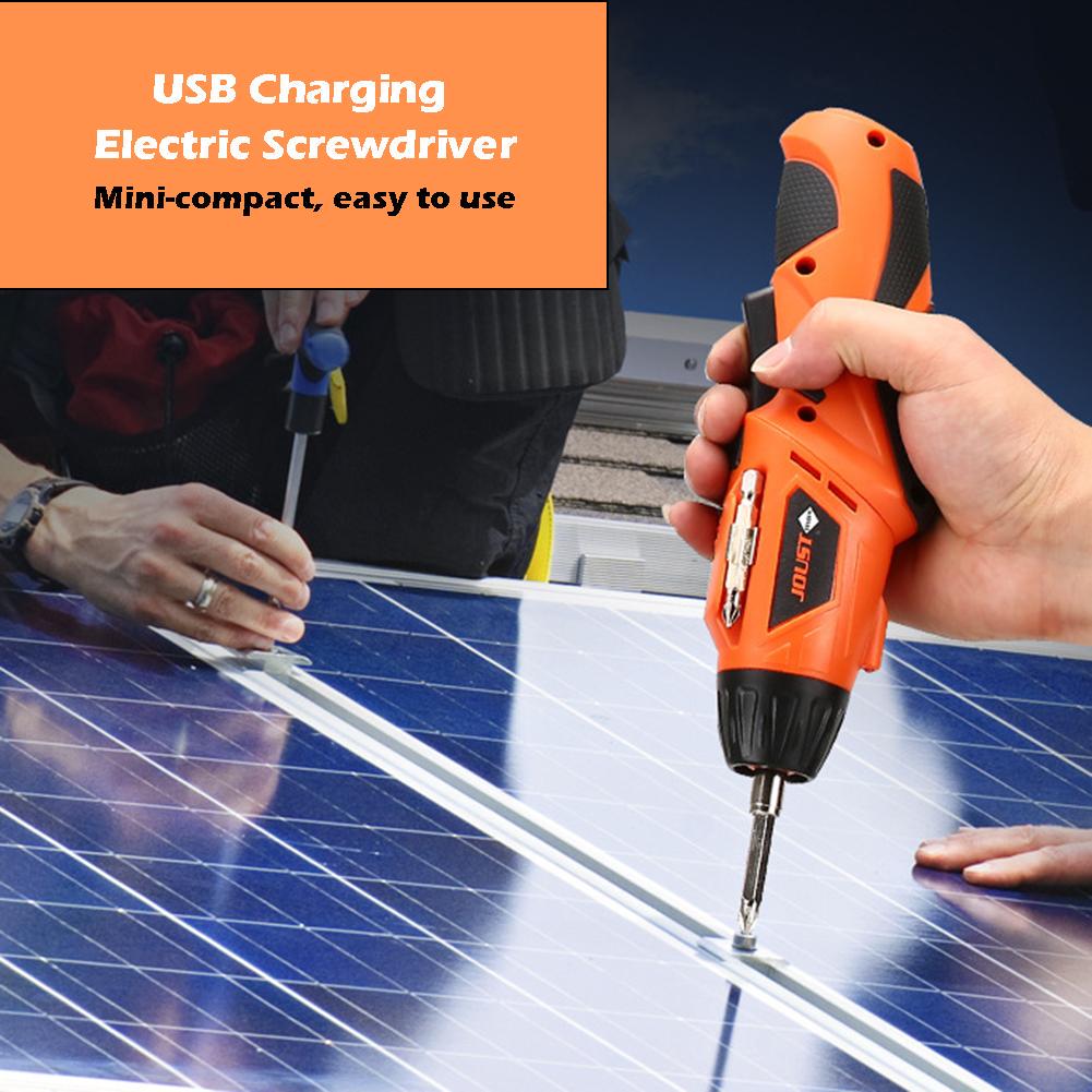 Buy 4.2V Cordless Electric Screwdriver USB Rechargeable Mini Hand Power ...