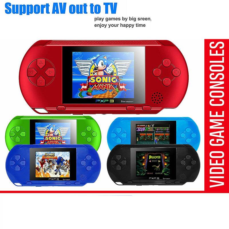 Buy PXP3 Portable Handheld Built-In Video Game Gaming Console Player ...