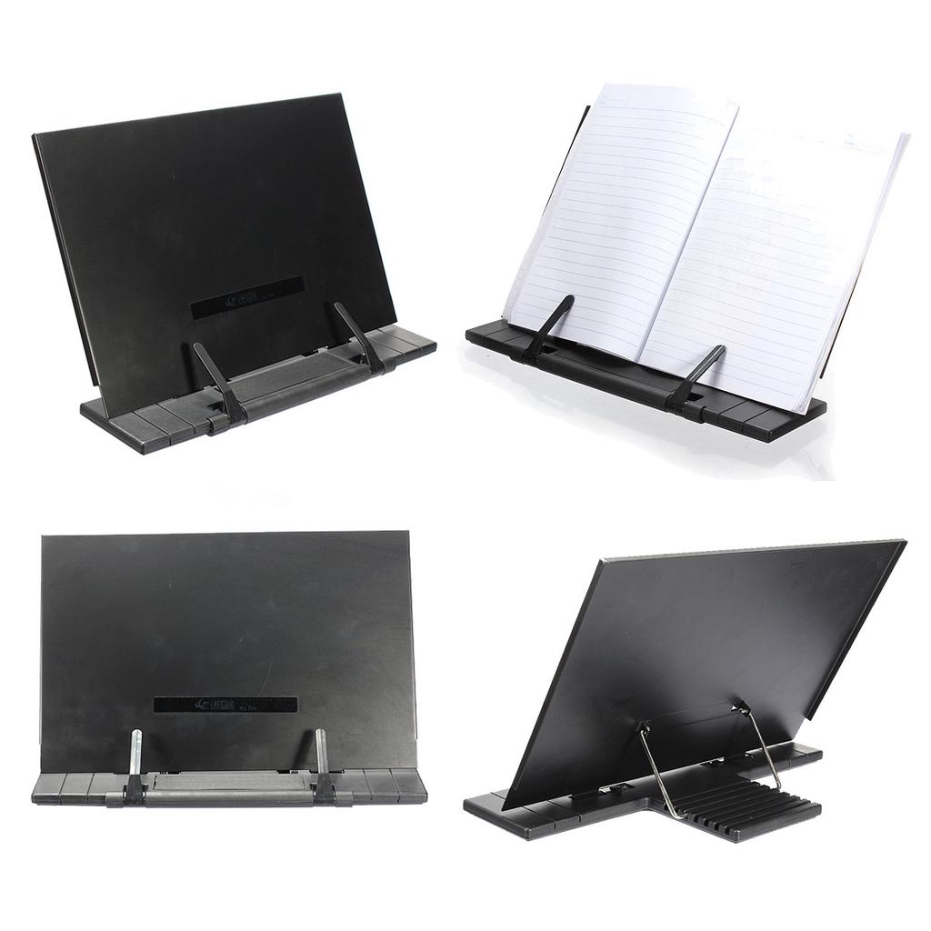 Buy Portable Adjustable Tilt Reading Holder Book Document Stand Steel ...