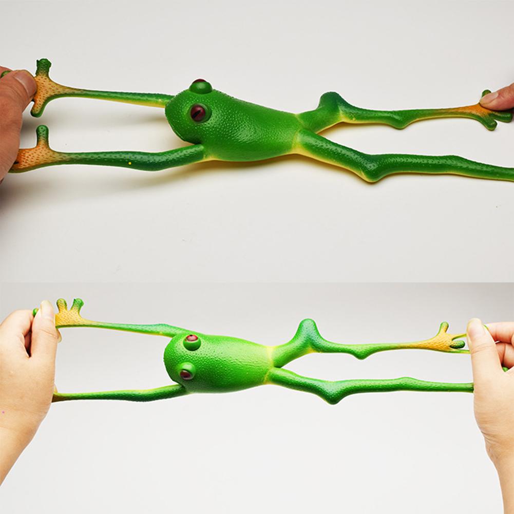Cheap Realistic TPR Frog Elastic Anti-stress Prank Spoof Toys Kid ...