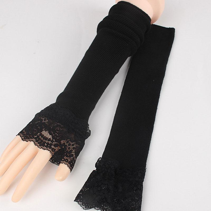 Buy Gloves Fake Cuffs Arm Covers Cotton Cuffs Soft Uesful Lace Arm ...