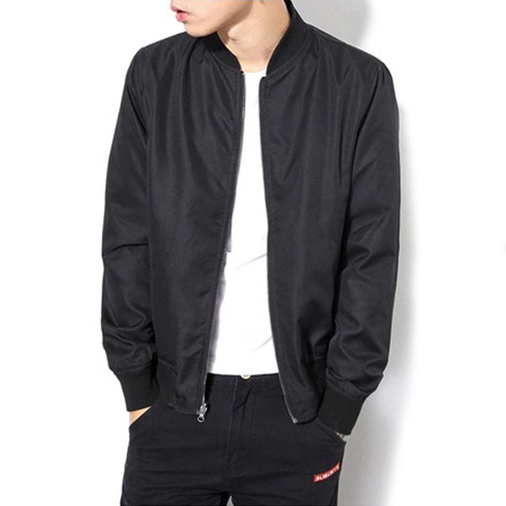 Buy Men's Both Side Windproof Outwear Casual Zipper Jacket at ...