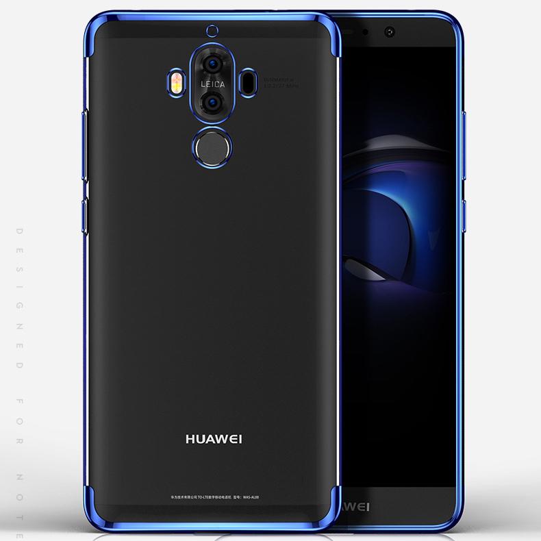 Cheap Soft TPU Solid Electroplating Clear Shockproof Cell Phone Back ...