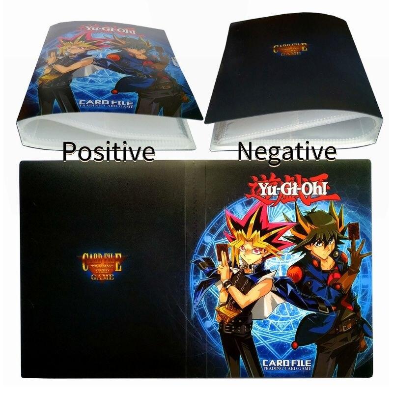 Buy 240pcs Album Yugioh Card Holder Book Cartoon Anime Boys Playing ...