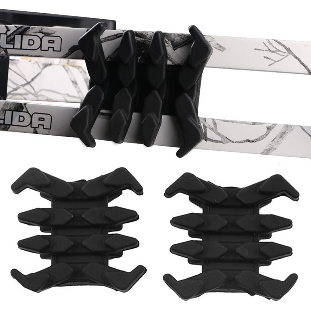 2pcs Compound Bow Limbs Stabilizer Split Limb Silencer Archery Dampener ...
