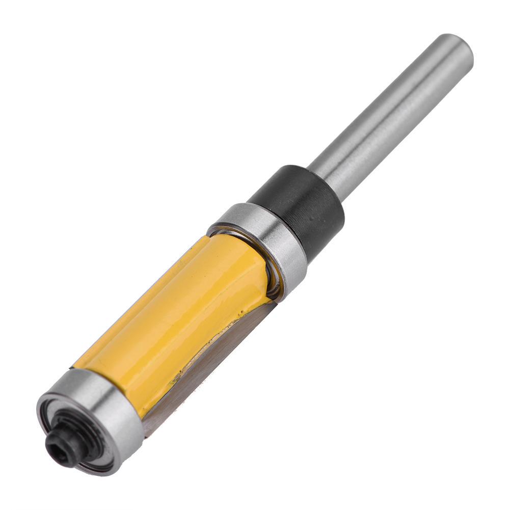 New 1/4" Shank Top Bottom Bearing Flush Trim Router Bit For Woodworking ...