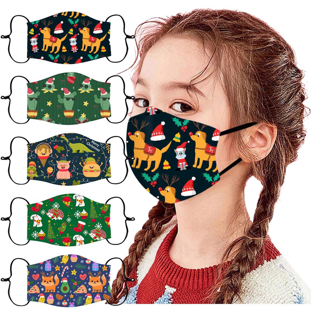 Buy Kids Face Mask Breathable Reusable Cotton Dust-Protection For Boys ...