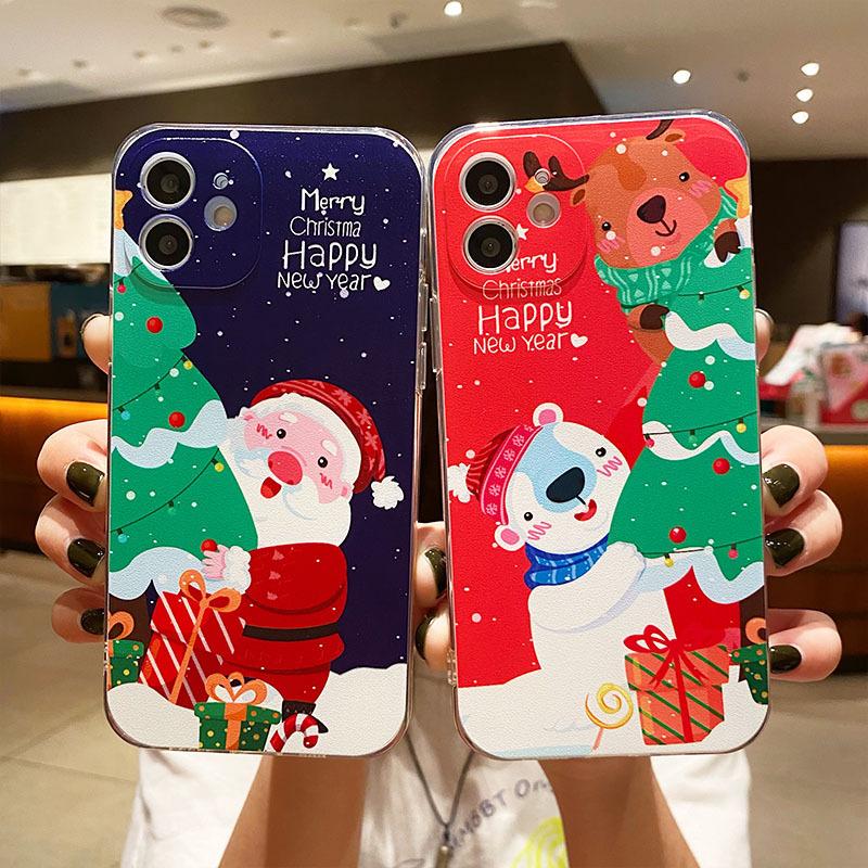 Buy New Style New Year Style Santa Claus Phone Case for iPhone 13 12 11 ...