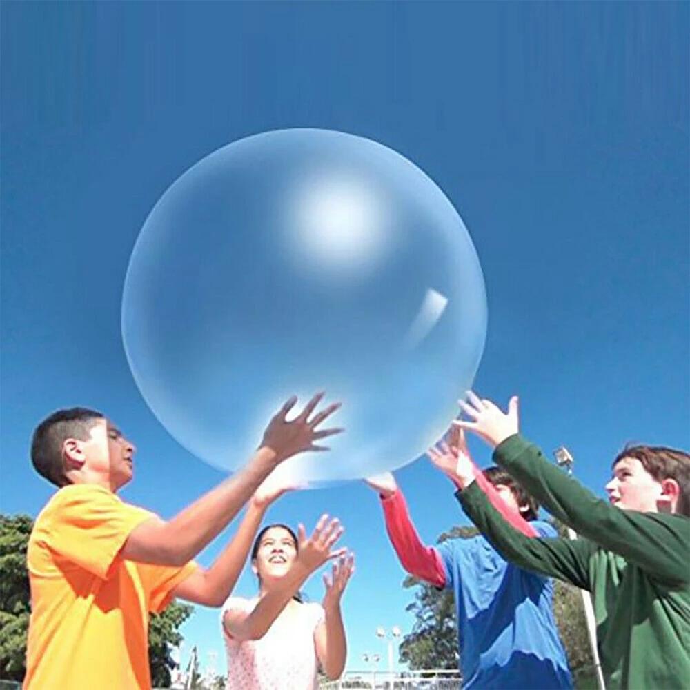 Cheap Kids Toys Durable Bubble Ball Inflatable Fun Ball Amazing Tear ...