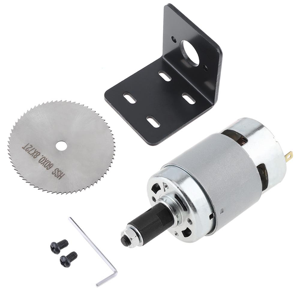 Cheap 24V 775 Motor Table Saw Kit with Ball Bearing Mounting Bracket ...