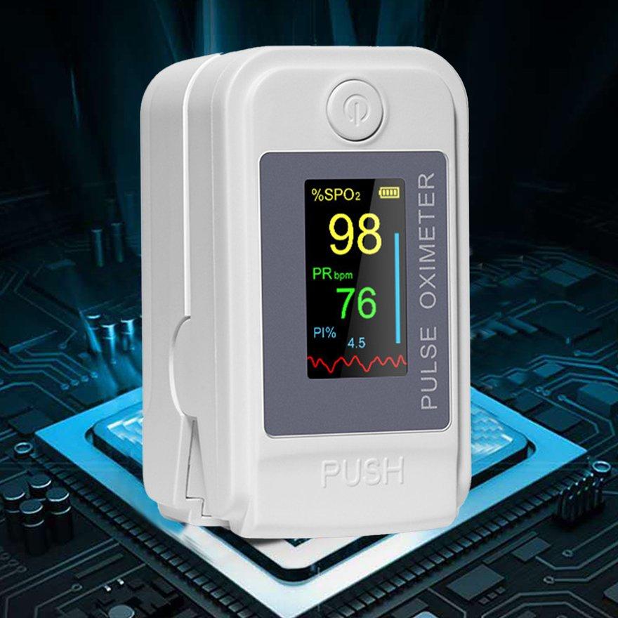 Buy GGHH LK89 Four-color TFT Finger Oximeter Fingertip Pulse Oximeter ...