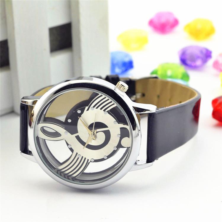 Buy Musical Note Belt Men's and Women's Watches Fashion Watches Simple ...