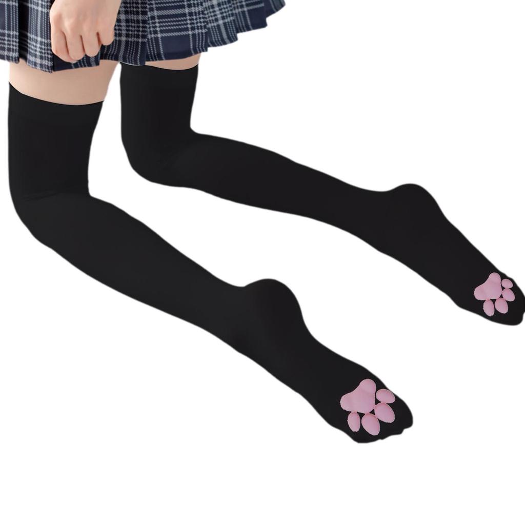 Buy Cat' S Claw Stockings Breathable Comfortable Over The Knee Socks at ...