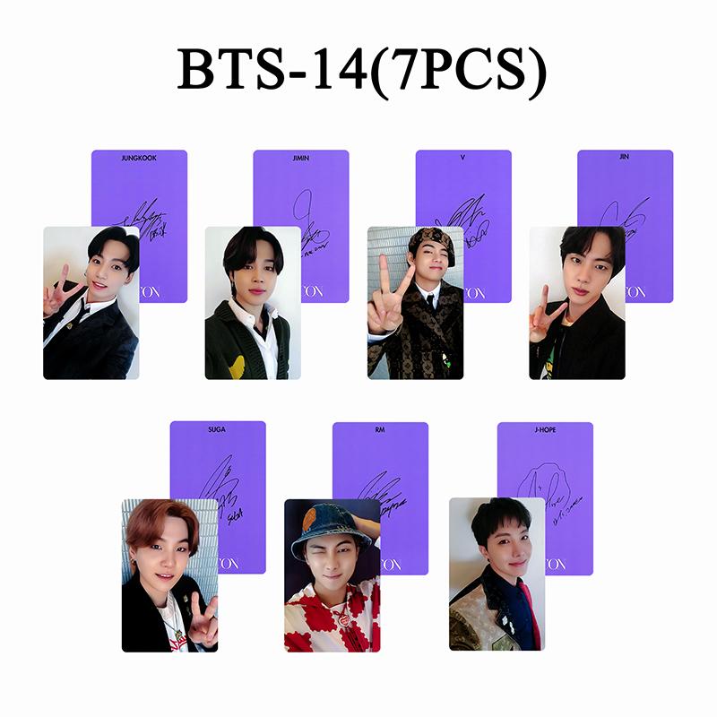 Buy 7pcs/set K-POP BTS Dicon Photocard 101 Small Card Bangtanboy ...