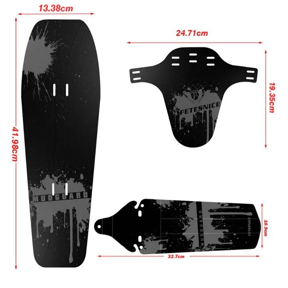 Buy Bicycle Mudguard Set Cycling Accessory Bike Fenders Downtube/Front ...