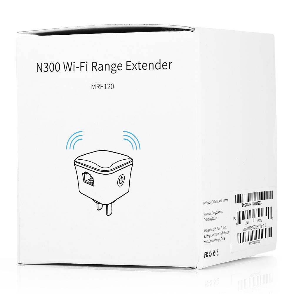 Buy Meross MRE120 Mini Wall Plug WiFi Range Extender 300Mbps Wireless ...