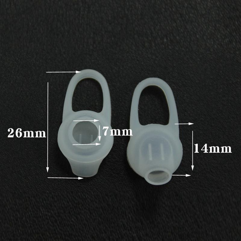 Buy Earplug Ear Pads Nozzle Earbud Silicone 4pcs Headset Earbuds In-Ear ...