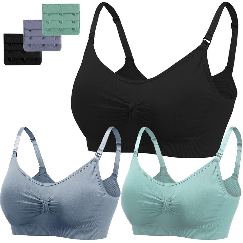 Buy Cute Child 3PC Sports Bra-Padded Seamless High Impact Support for ...