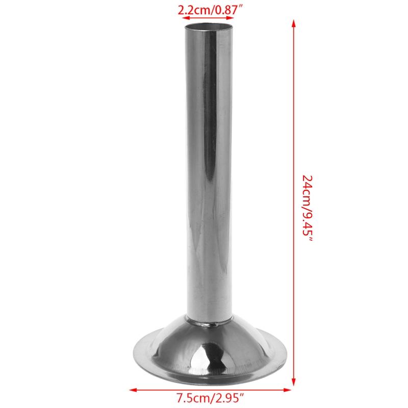 Buy Stainless Steel #10 Size Meat Grinder Sausage Stuffer Tube Horn ...