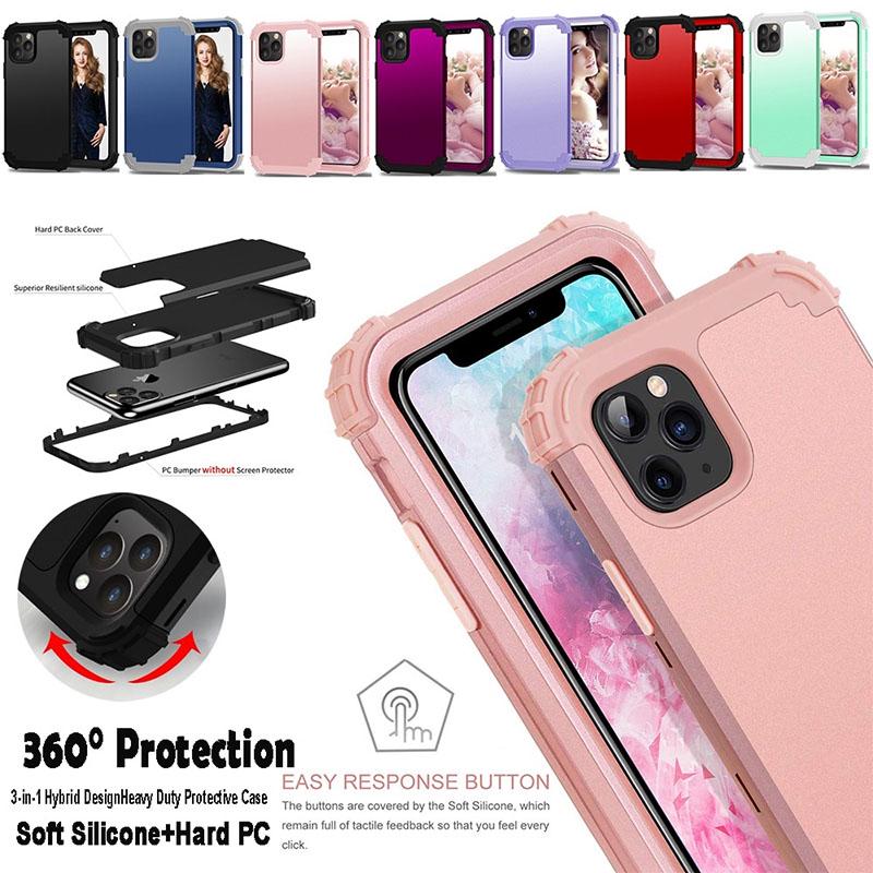 Cheap 3 IN 1 Soft Rubber Heavy Duty Rugged Bumper Shockproof Anti Slip ...