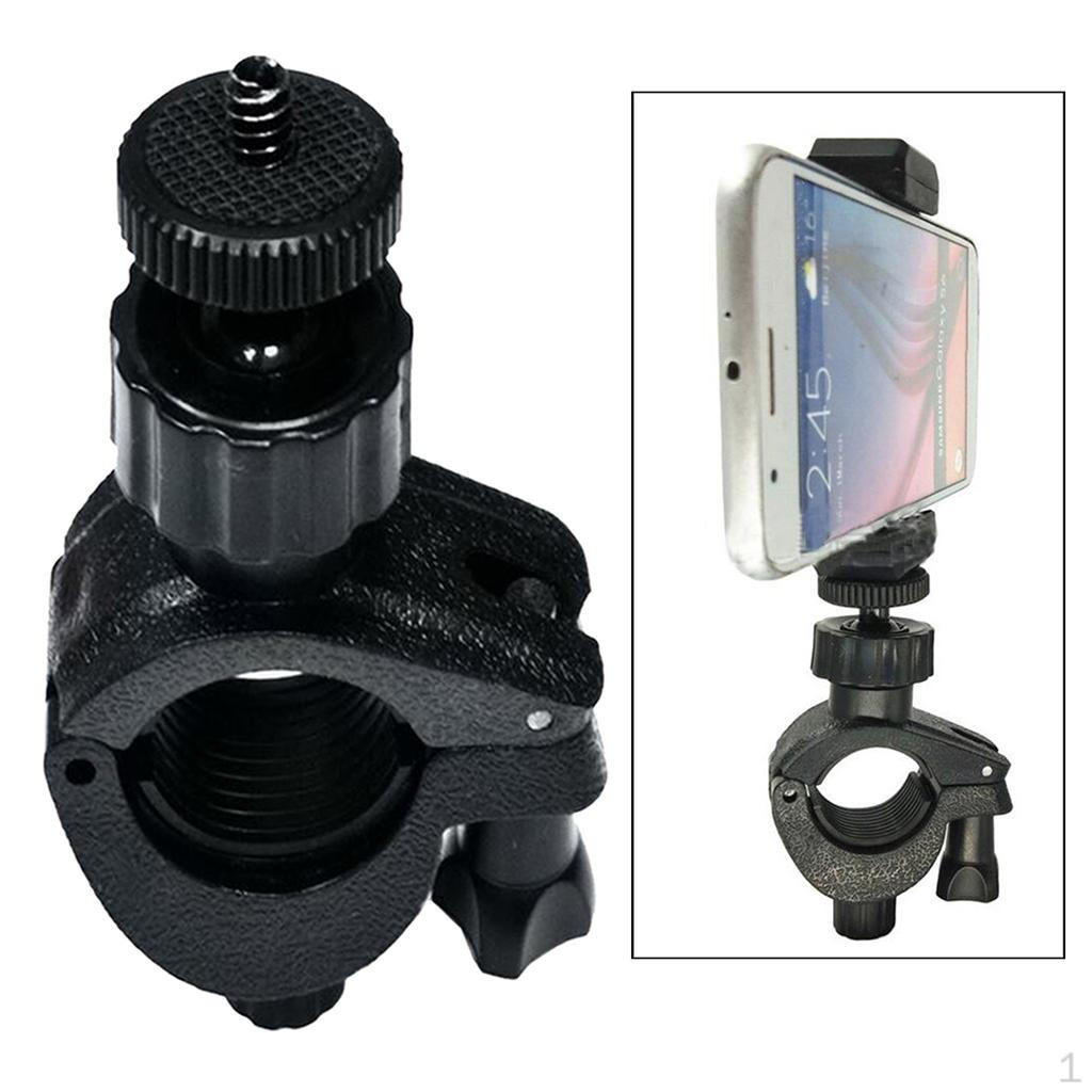 Buy Mini Ball Head Clamp Mount with 1/4" Screw Bracket for Tripod ...