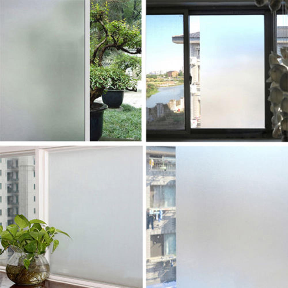 Buy Waterproof 1 Roll Bedroom Frost Bathroom Frosted Sticker Home ...
