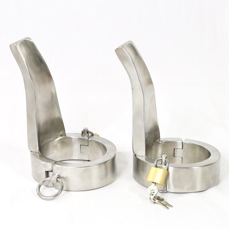 Buy Independent Design BDSM Couple Sex Toys Stainless Steel Shackles ...