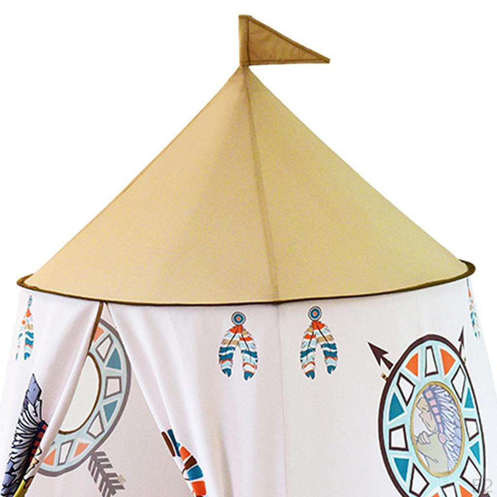 Pop Up India Teepee Castle Tent Play Tent Indoor & Outdoor Play Toy ...