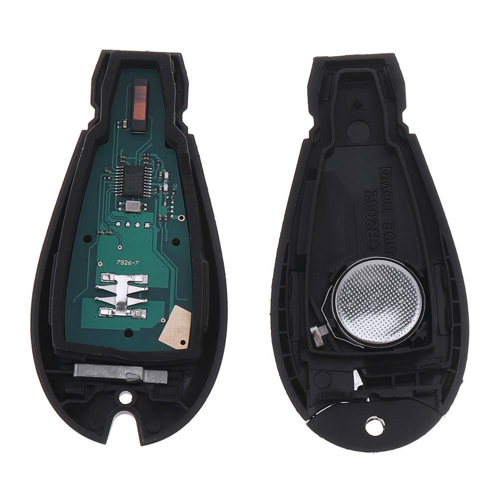 Buy 433MHz 3 Buttons Uncut Replacement Keyless Entry Remote Transmitter ...