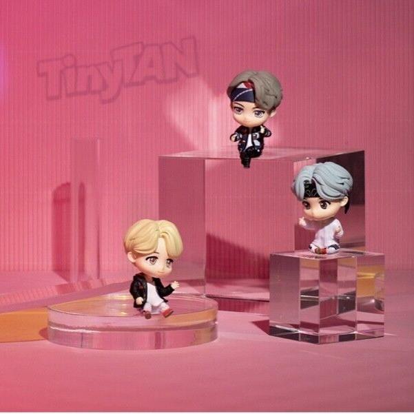 Buy BTS TinyTAN MIC Drop Characters Monitor/Desktop Mini Figures at affordable prices — free ...