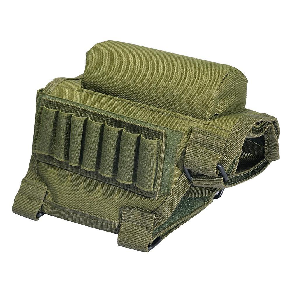 Buy Tactical Rifle Butt Stock Cheek Rest Shell Ammo Pouch Bag Right ...