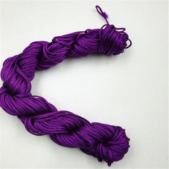 Buy Hot Sale Nylon Cord Thread Chinese Knot Macrame Rattail 1mm*26M For ...