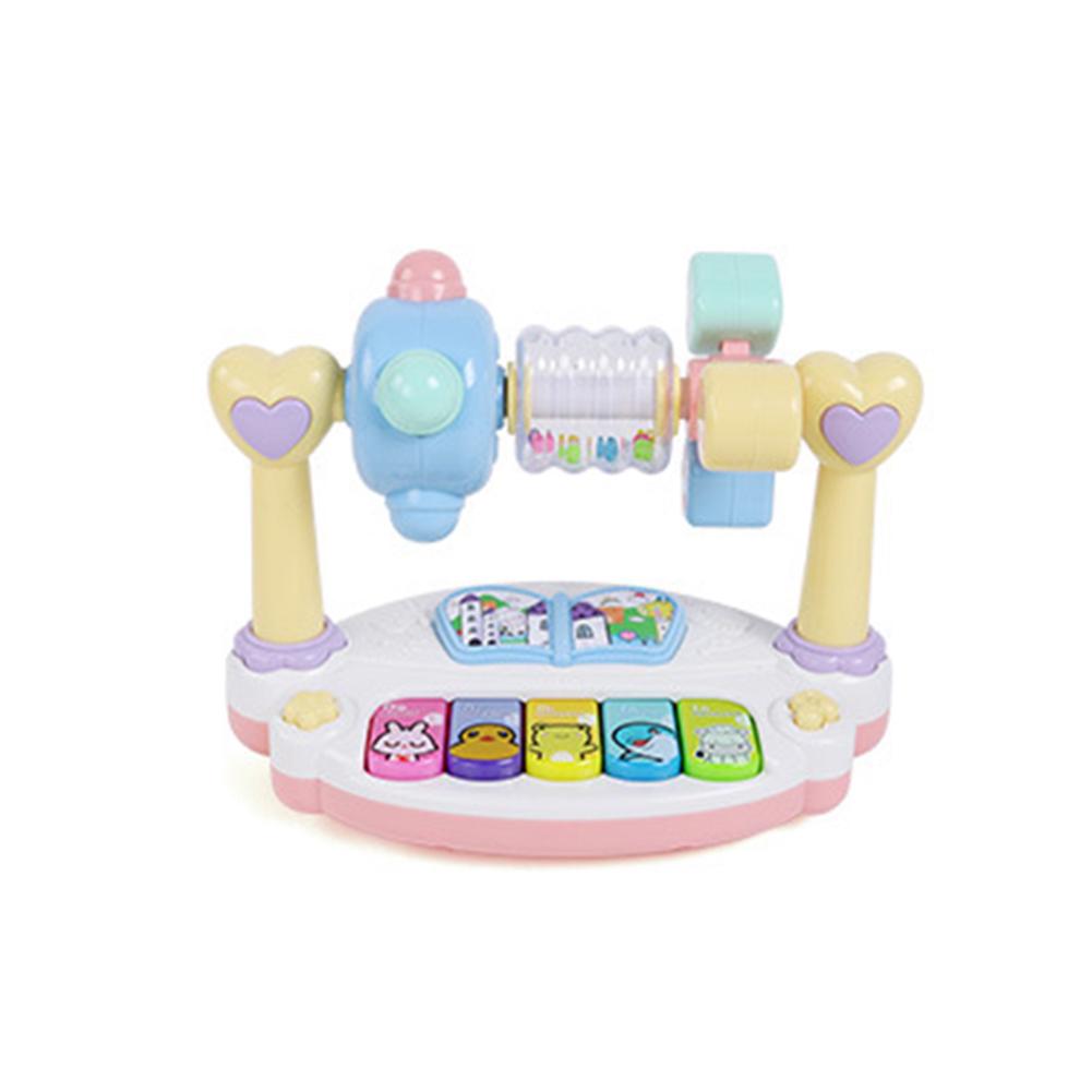 Yousheng Music Rotating Rattle Knock Electronic Keyboard Mole Game ...