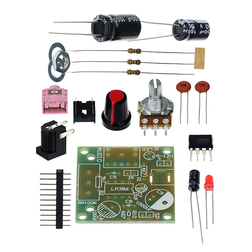 Buy DIY lm386 Ultra Mini Power Amplifier Board Kits Low New Consumption ...