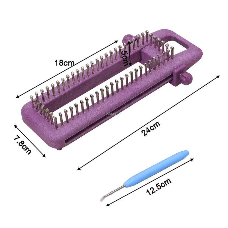 Buy Home Sewing Tools Accessory Adjustable Sock Loom Kit Knitting Socks ...