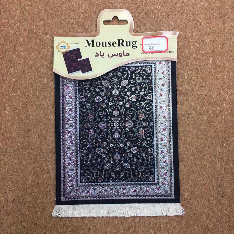 Buy Rectangular Mini Bohemia Persian Style Woven Rug Mouse Pad Tassel ...