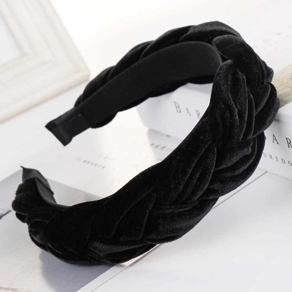 Buy Headband Headgear Ladies Solid Color Headband Classic Headband ...