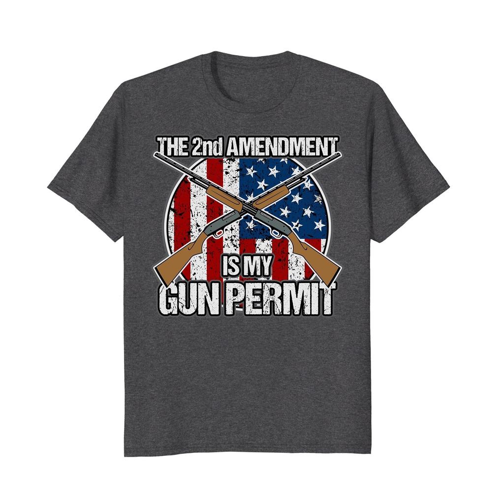 Goodthreads Gun Rights Tee The 2nd Amendment Is My Gun Permit Shirt uygun fiyatlı satın alın ...