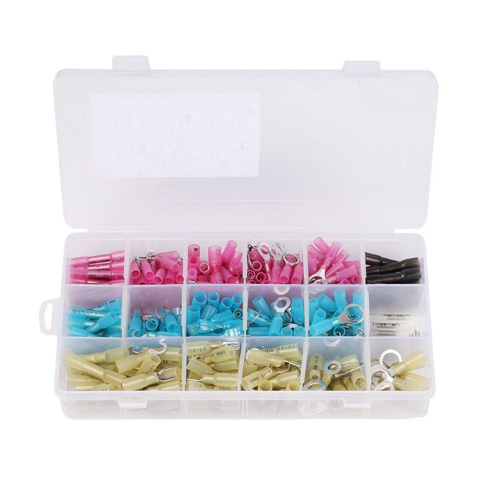 Buy Spade Fork Ring Assortment Butt Splices Crimp Connector Terminals ...