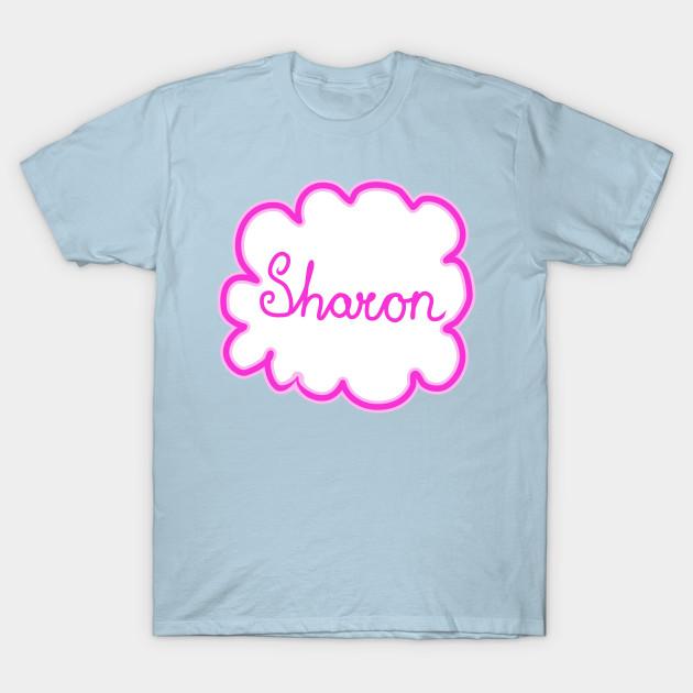 Buy Men Premium Cotton Harajuku T Shirt Sharon Female Name Print Men's ...